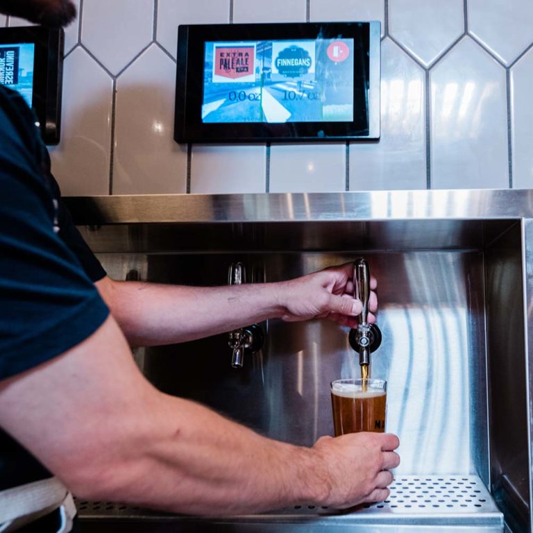 Self-Pour Tap Wall - The Market at Malcolm Yards